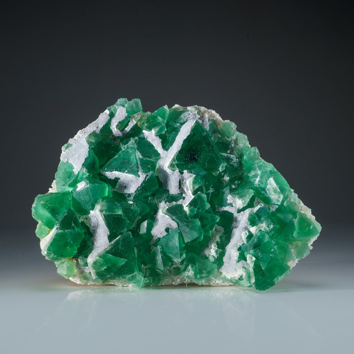 Green Fluorite and Calcite from Shanhua Pu Mine, Xianghualing, Hunan P ...