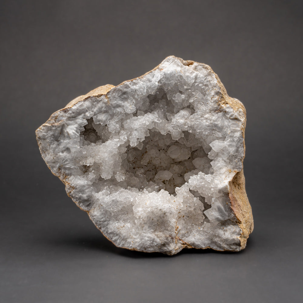 Genuine Calcite Geode From Morocco (7 lbs) — Astro Gallery of Gems