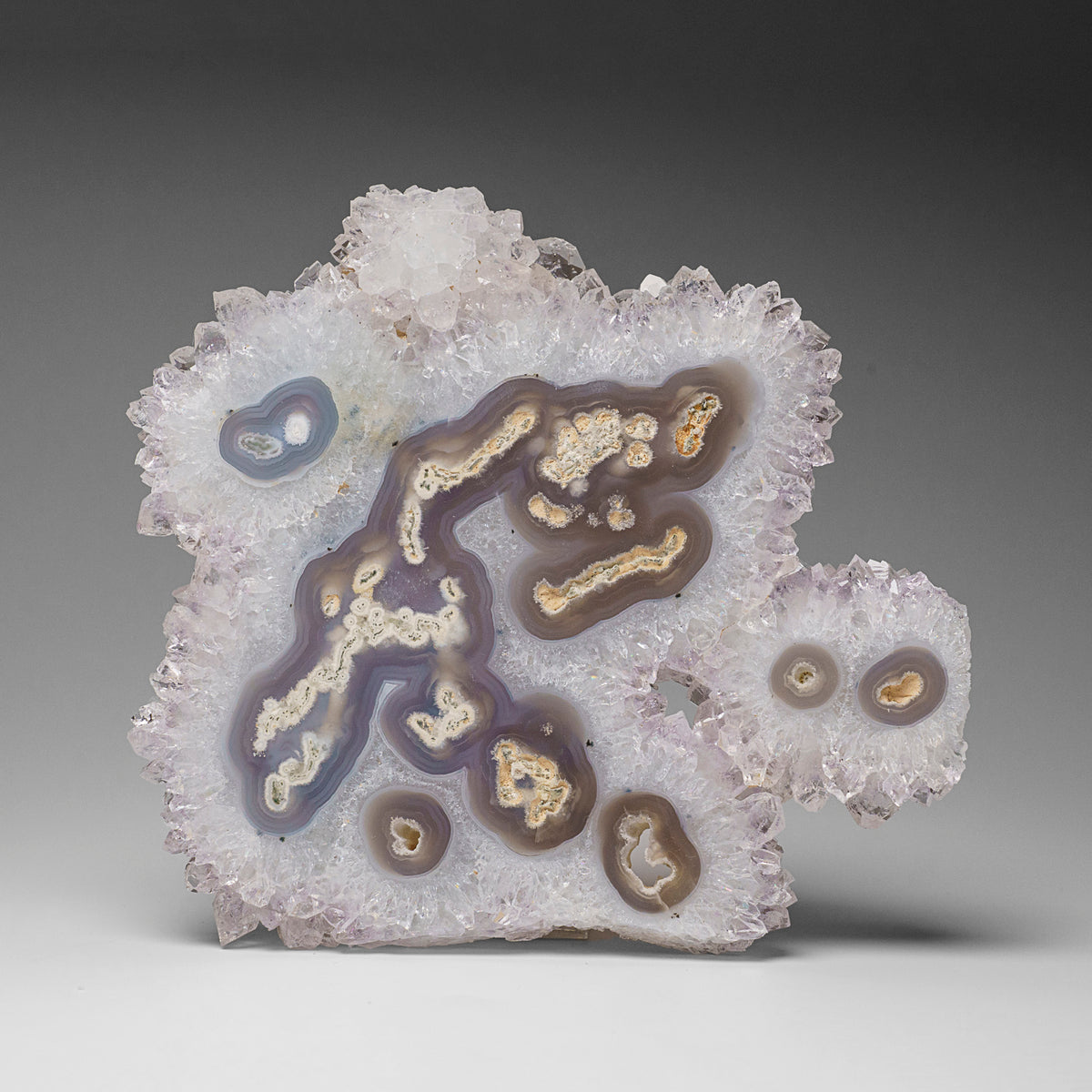Quartz Stalactite Slice from Uruguay (250 grams) — Astro Gallery of Gems