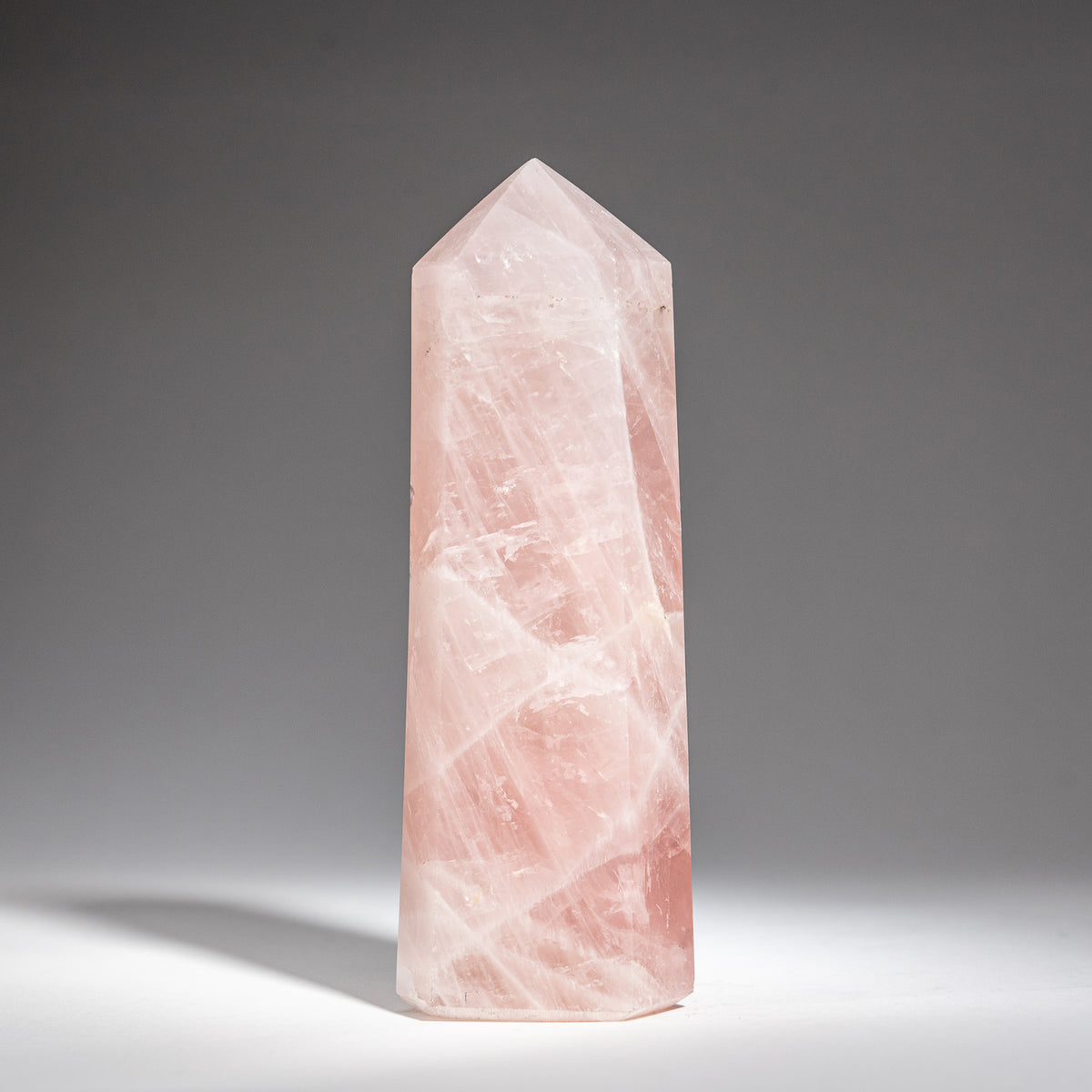 Genuine Rose Quartz Polished Point from Brazil (1.7 lbs) — Astro ...